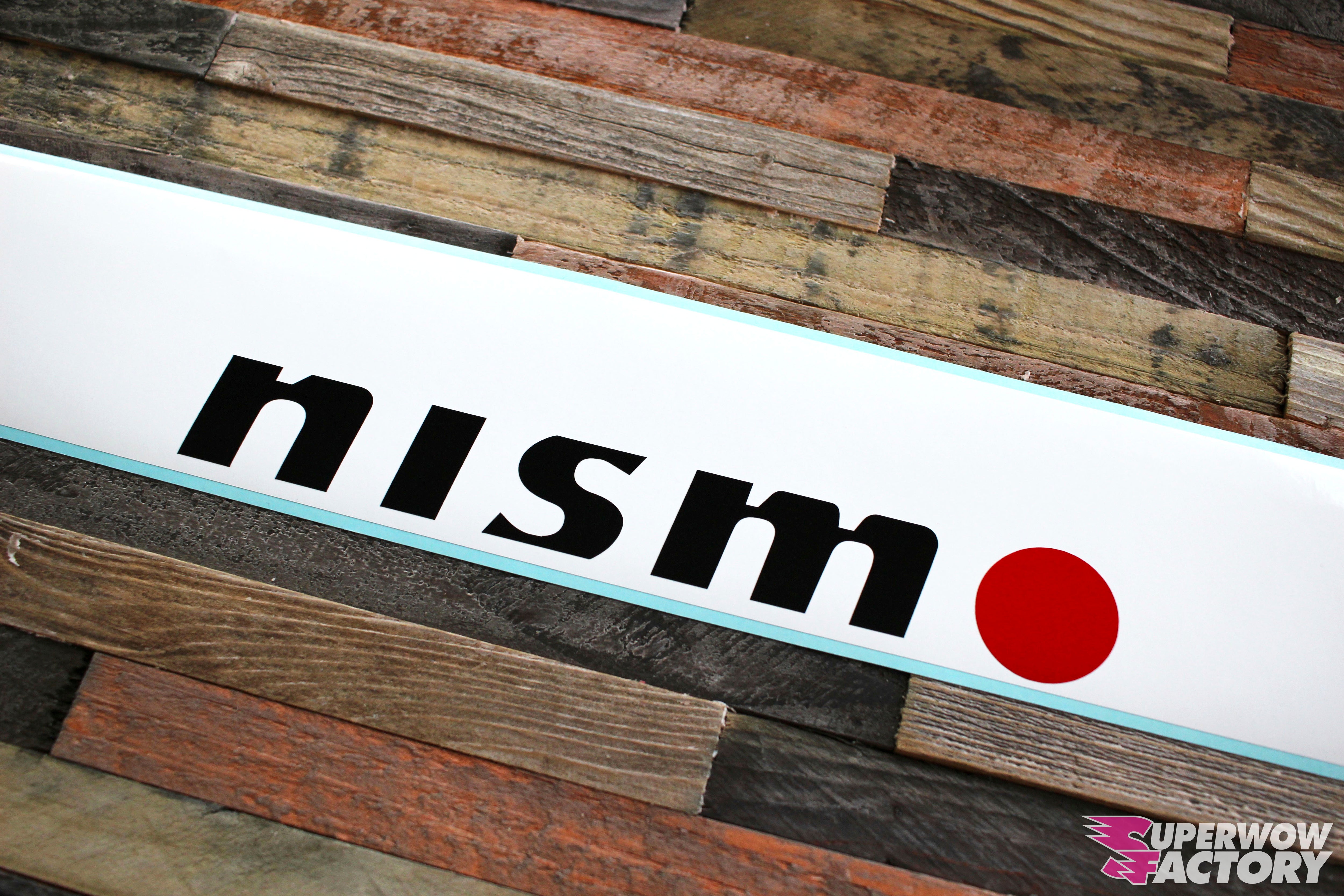 Nismo Modern Windshield Banner - Superwow Factory